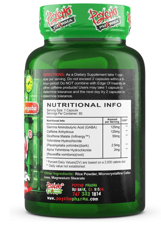 Far Beyond Driven - 60 Vegetable Capsules (Psycho Pharma) – Nurse 1 ...